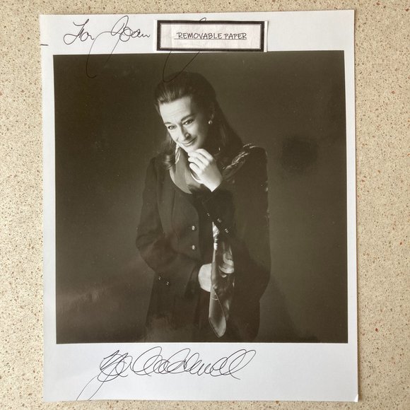 Autograph | Other | Zoe Caldwell Signed Inscribed Photo 8x Bw Broadway ...